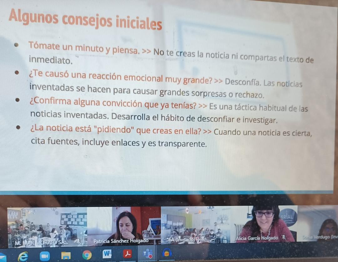 Hoy en Menuda voz:"APRENDER A CONTRASTAR LA INFORMACIÓN EN INTERNET ...